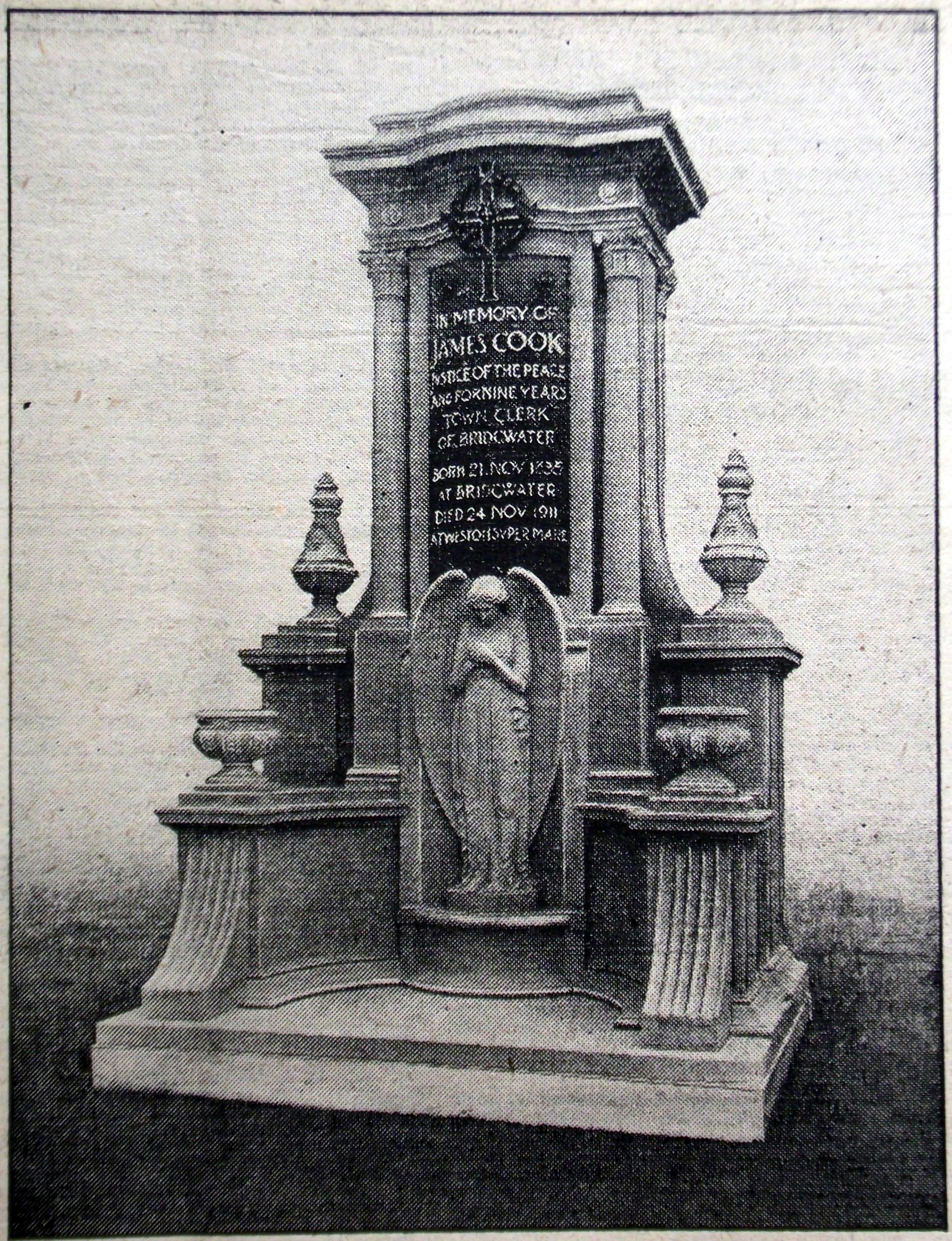 The Cook Memorial - Friends of the Wembdon Road Cemetery